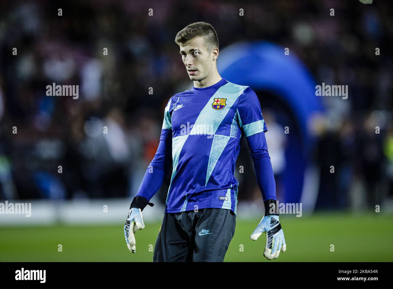 Inaki Pena of FC Barcelona during the UEFA Champions League match ...