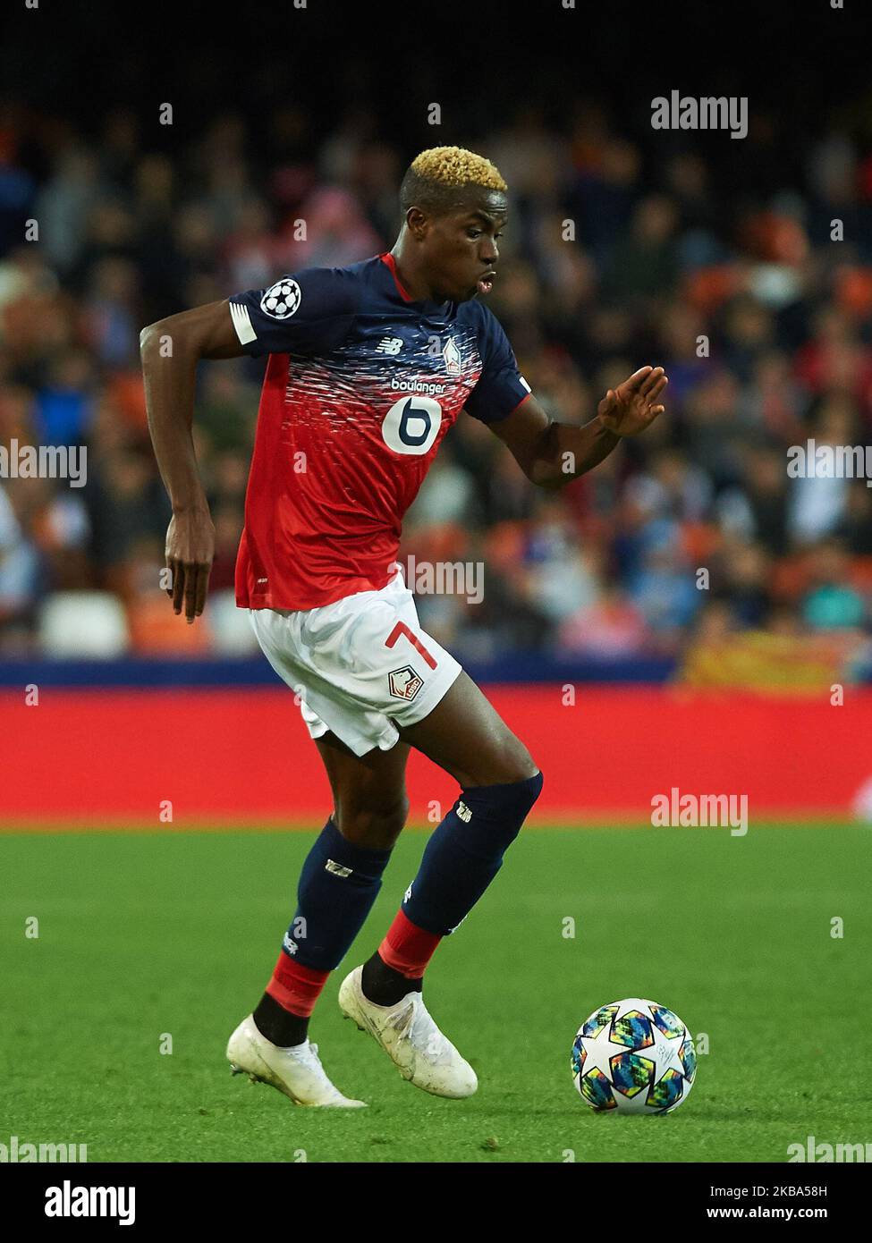 Victor James Osimhen of Losc Lille during the during the UEFA Champions ...