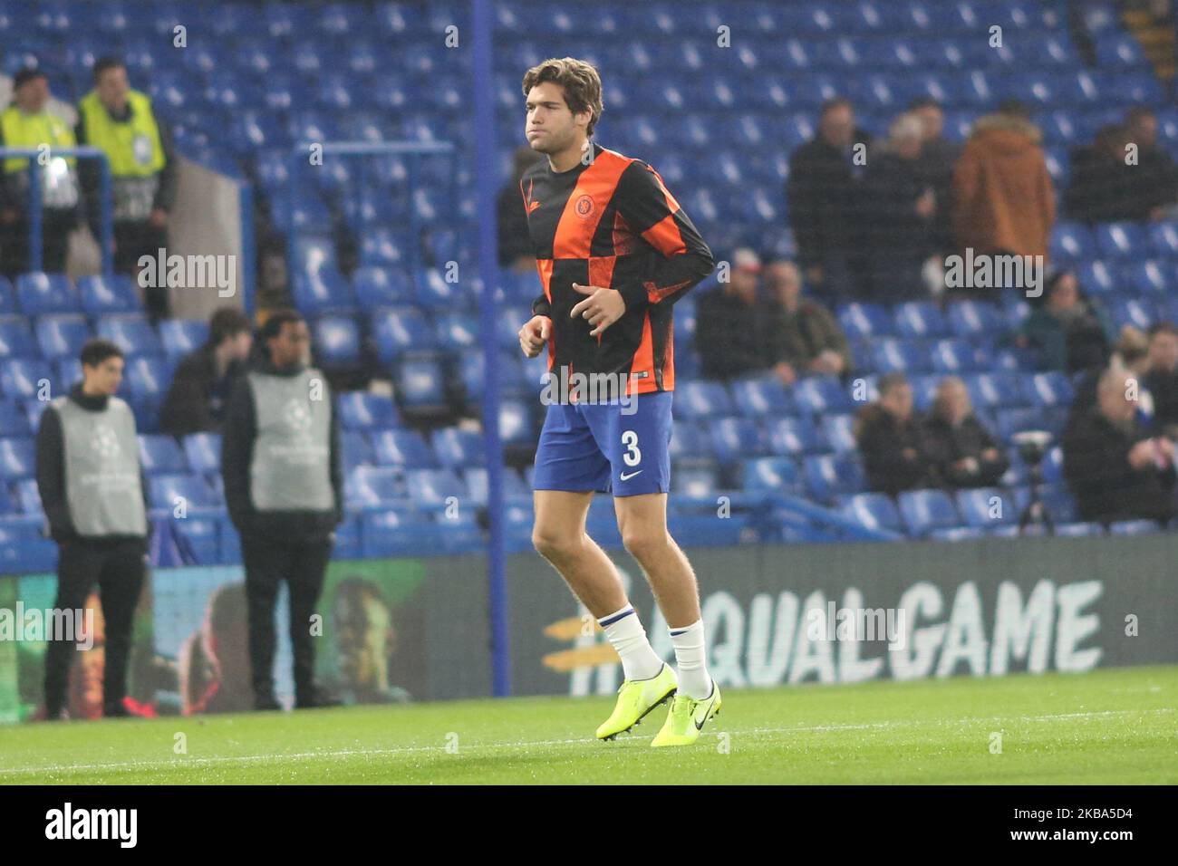 Marcos Alonso (Chelsea FC) pictured during the 2019/20 UEFA Champions ...
