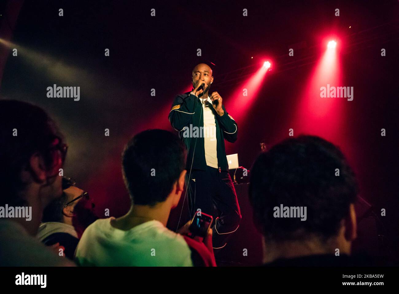 American rapper Freddie Gibbs performs live at Santeria on November 05 ...