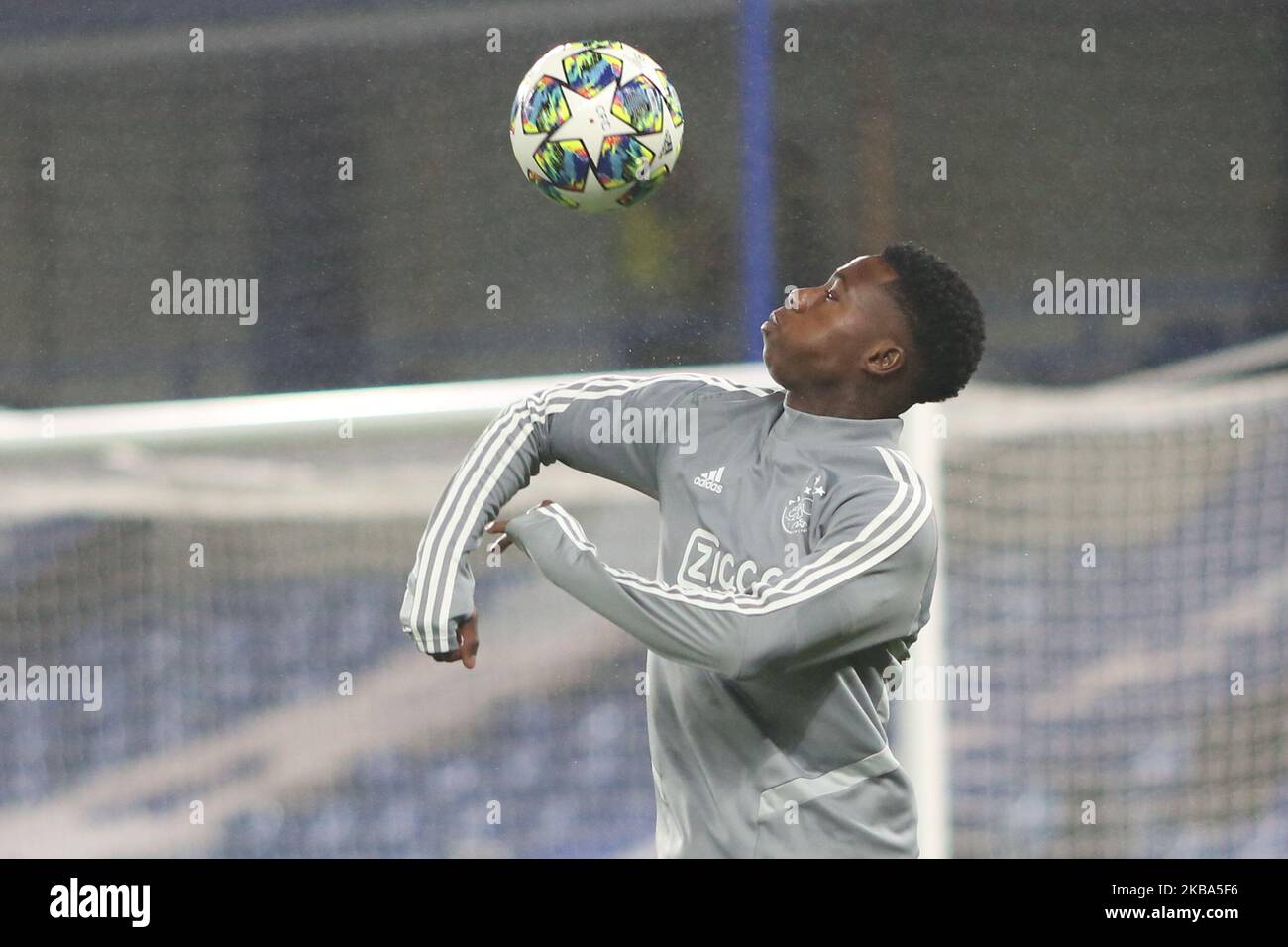 Quincy Promes (Ajax) pictured during the 2019/20 UEFA Champions League ...