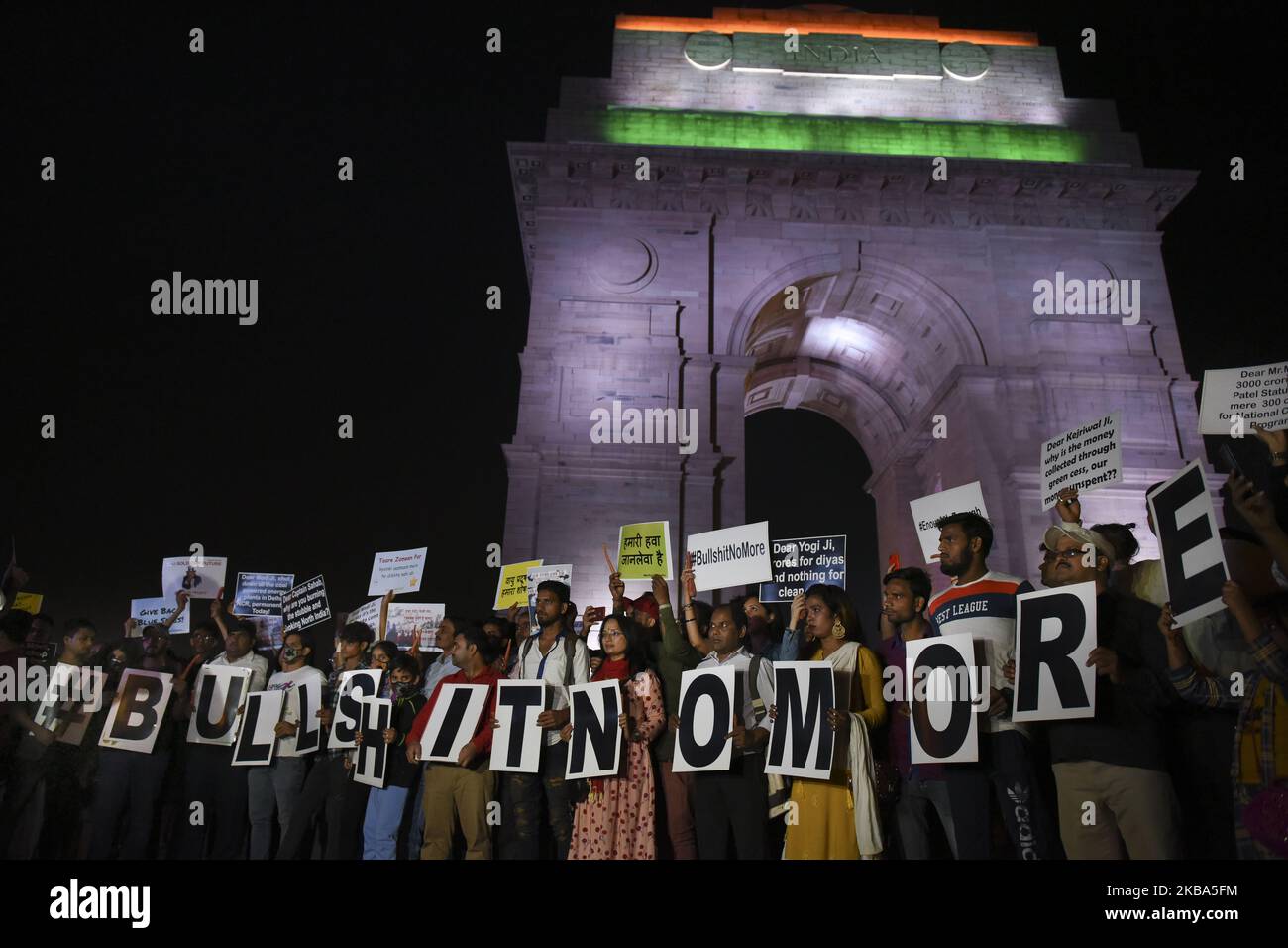 Air pollution protest india hi-res stock photography and images - Alamy