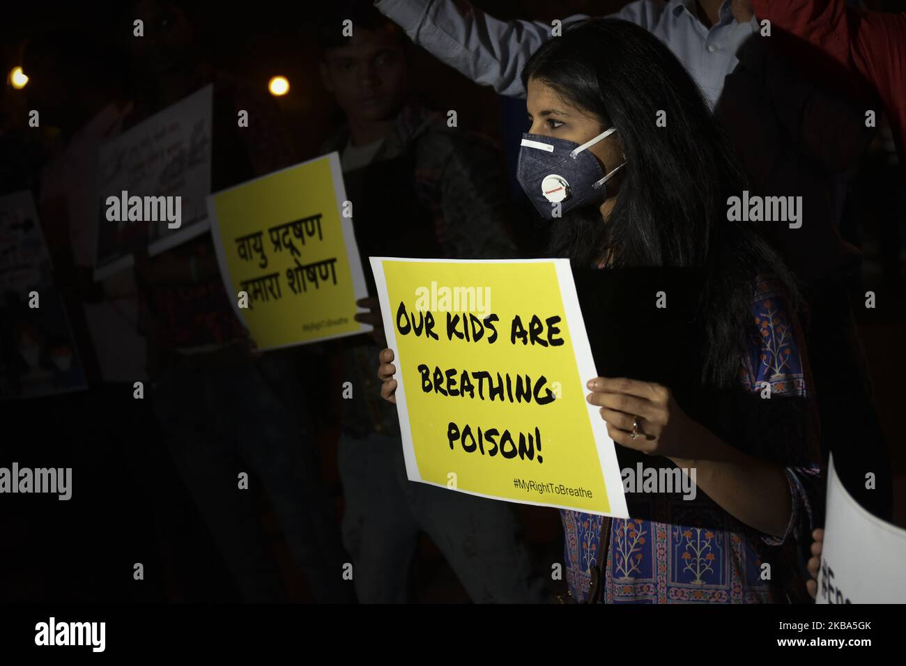 Air pollution protest india hi-res stock photography and images - Alamy