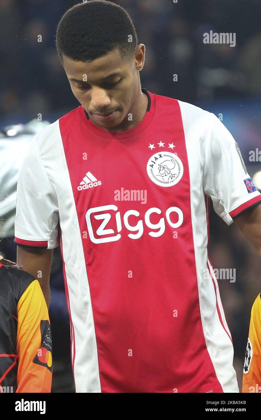 David Neres (Ajax) pictured during the 2019/20 UEFA Champions League ...
