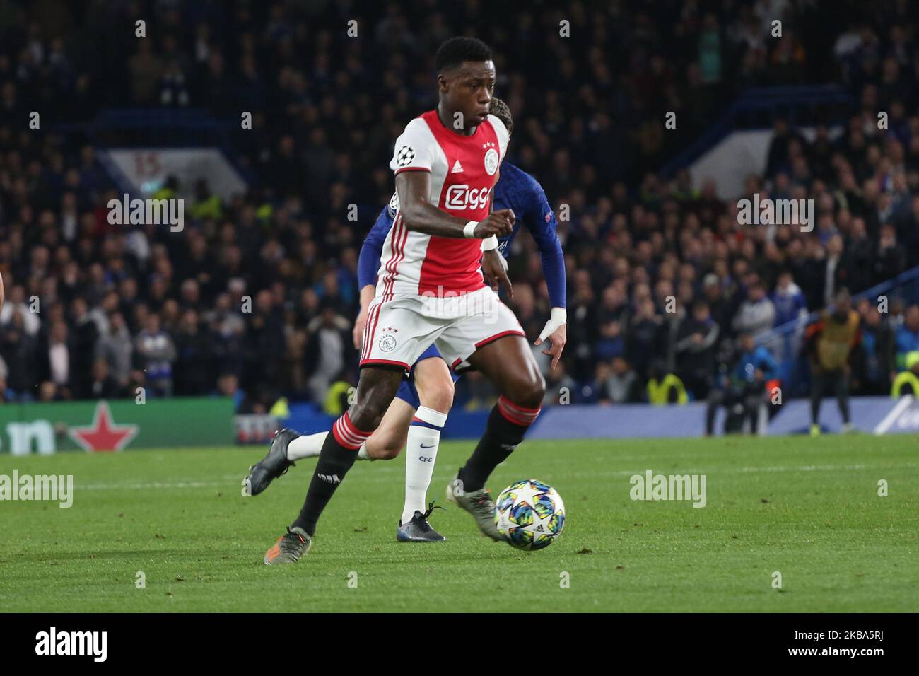 Quincy Promes (Ajax) pictured during the 2019/20 UEFA Champions League ...