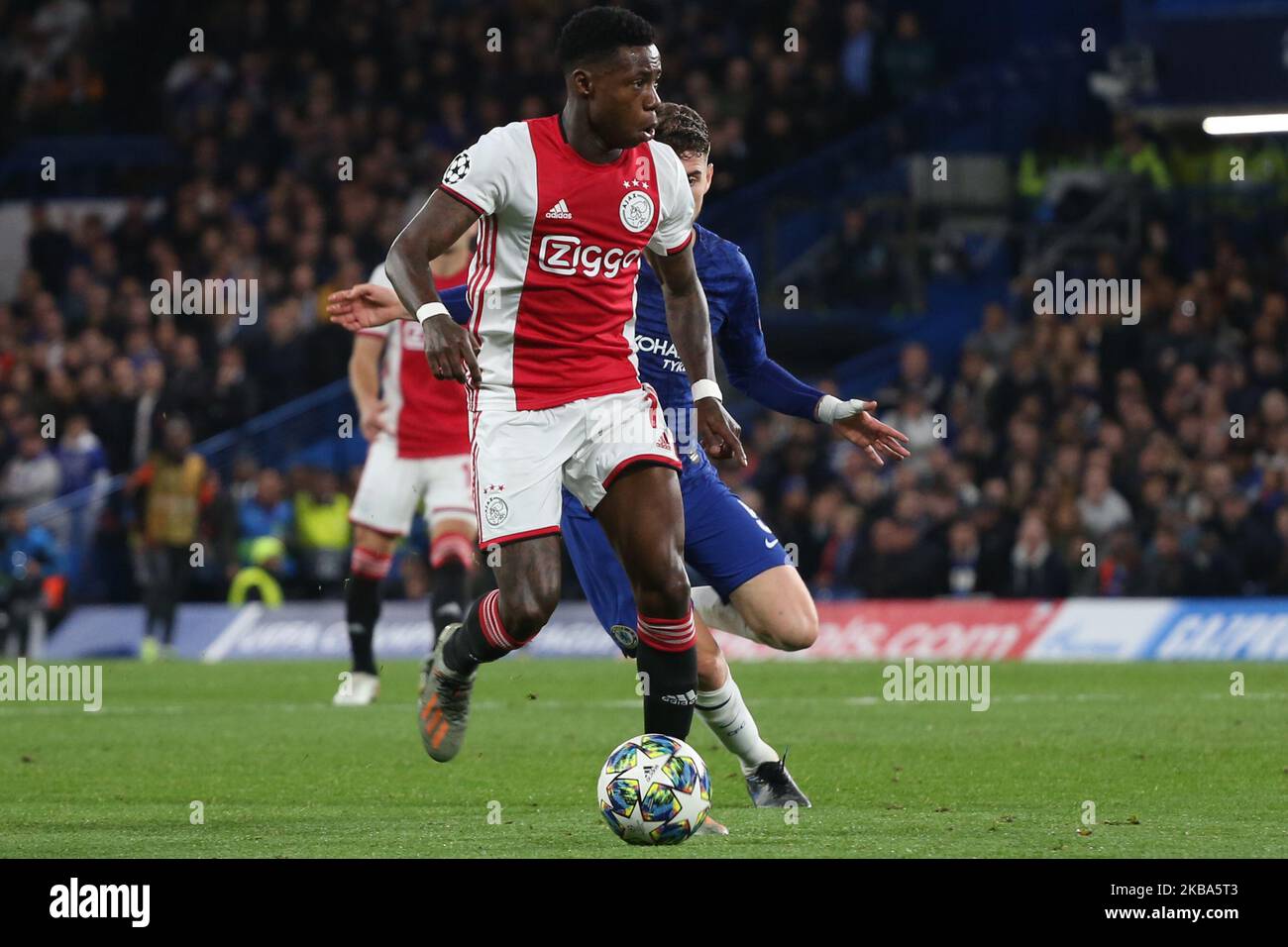 Quincy Promes (Ajax) pictured during the 2019/20 UEFA Champions League ...