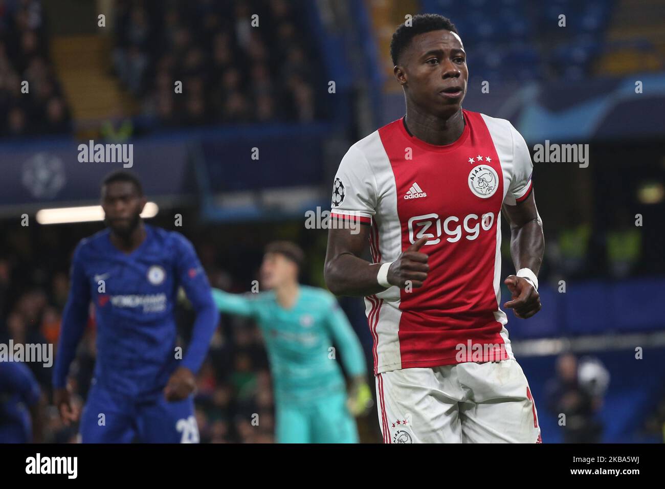 Quincy Promes (Ajax) pictured during the 2019/20 UEFA Champions League ...