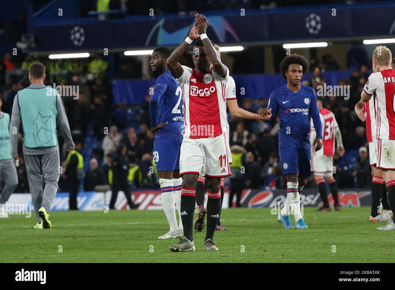 Quincy Promes (Ajax) pictured during the 2019/20 UEFA Champions League ...