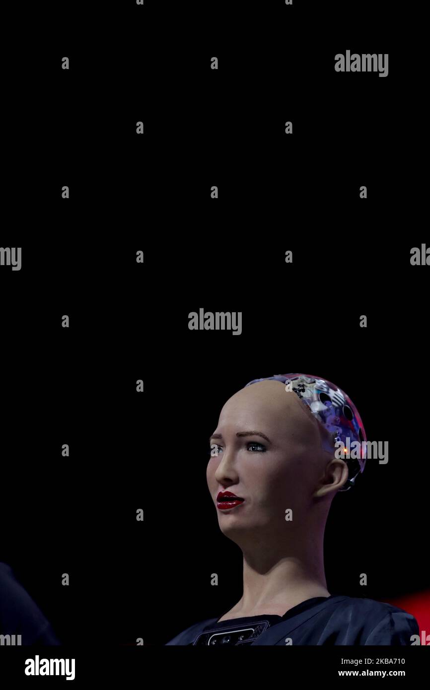 Social humanoid robot developed by Hong Kong-based company Hanson ...