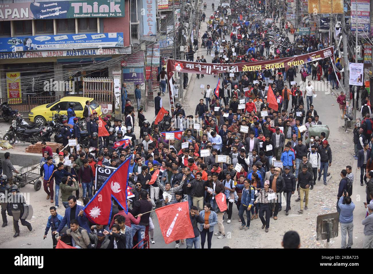 New political map of nepal hi-res stock photography and images - Alamy