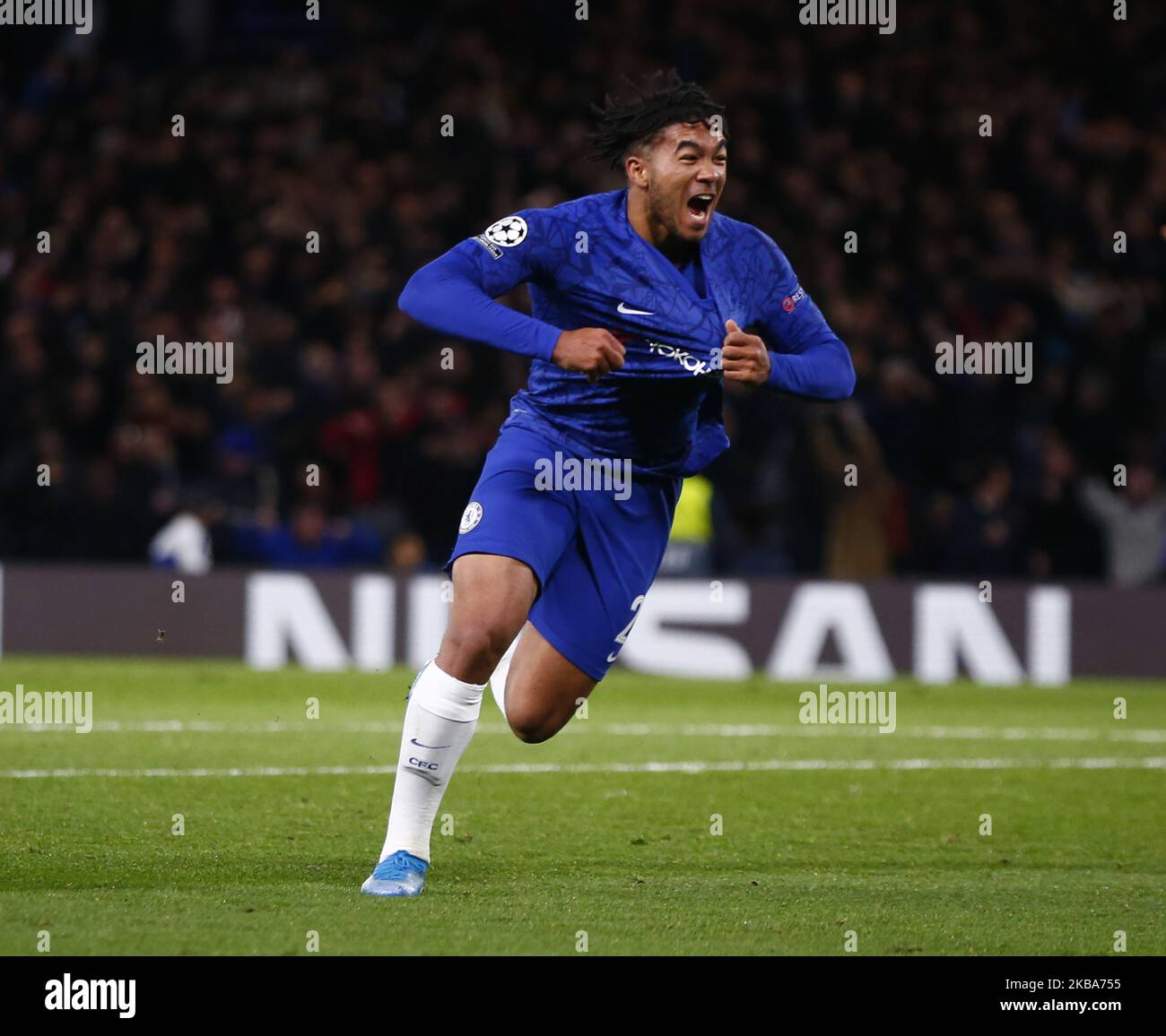 Chelsea's Reece James celebrates scores his sides equalising goal to ...
