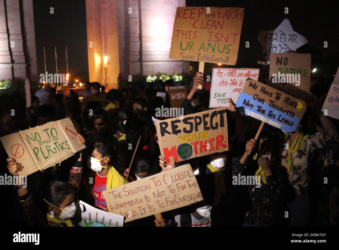 Air pollution protest india hi-res stock photography and images - Alamy