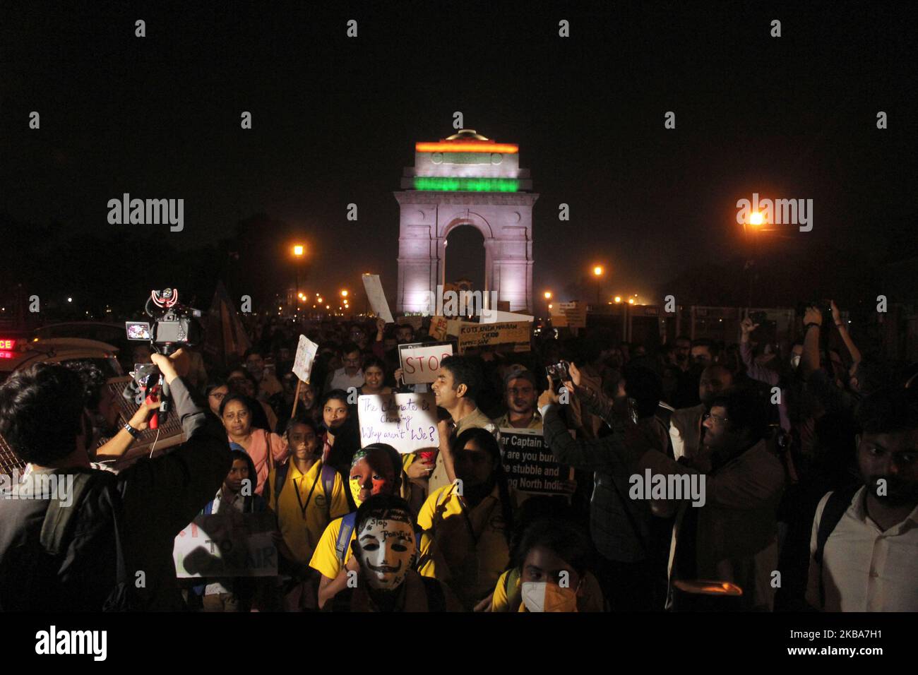 Air pollution protest india hi-res stock photography and images - Alamy