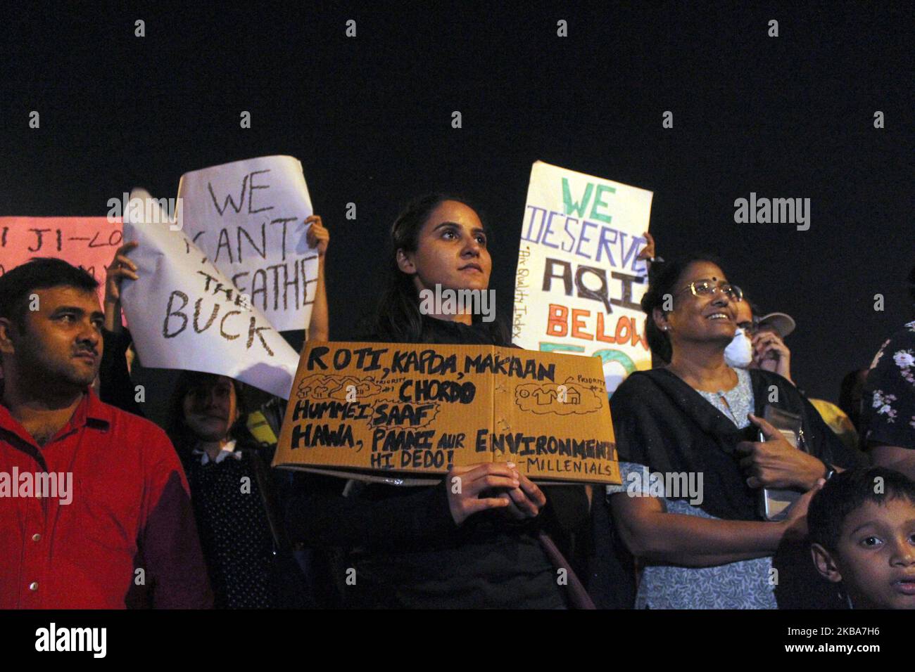 Air pollution protest india hi-res stock photography and images - Alamy