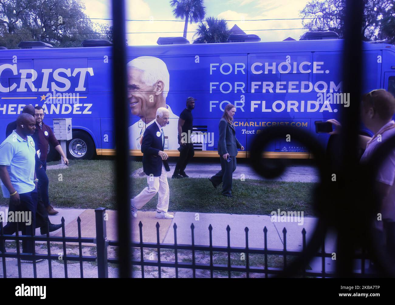 Apopka, United States. 03rd Nov, 2022. Representative Charlie Crist ...