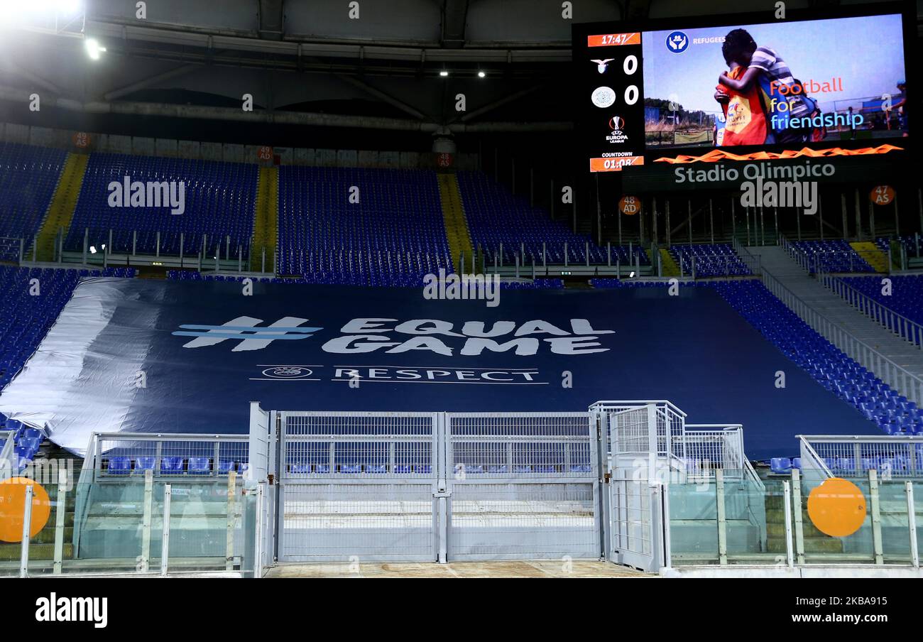 The Lazio's Curva Nord closed. UEFA's decision owed by Fascist ...