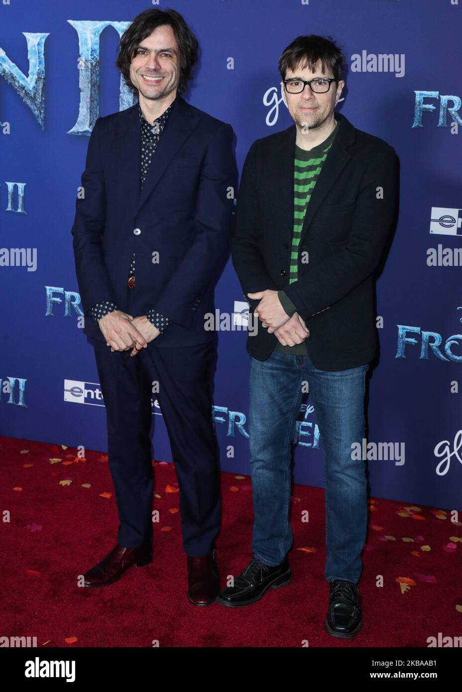 HOLLYWOOD, LOS ANGELES, CALIFORNIA, USA - NOVEMBER 07: Brian Bell and ...