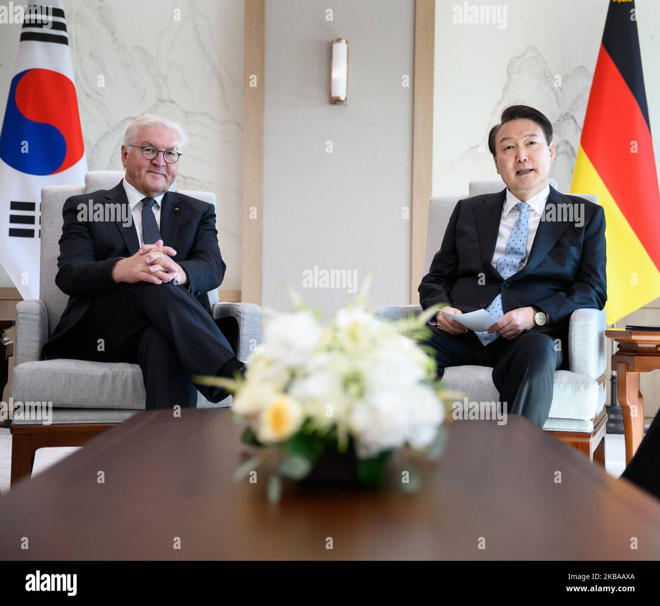Seoul, South Korea. 04th Nov, 2022. German President Frank-Walter ...