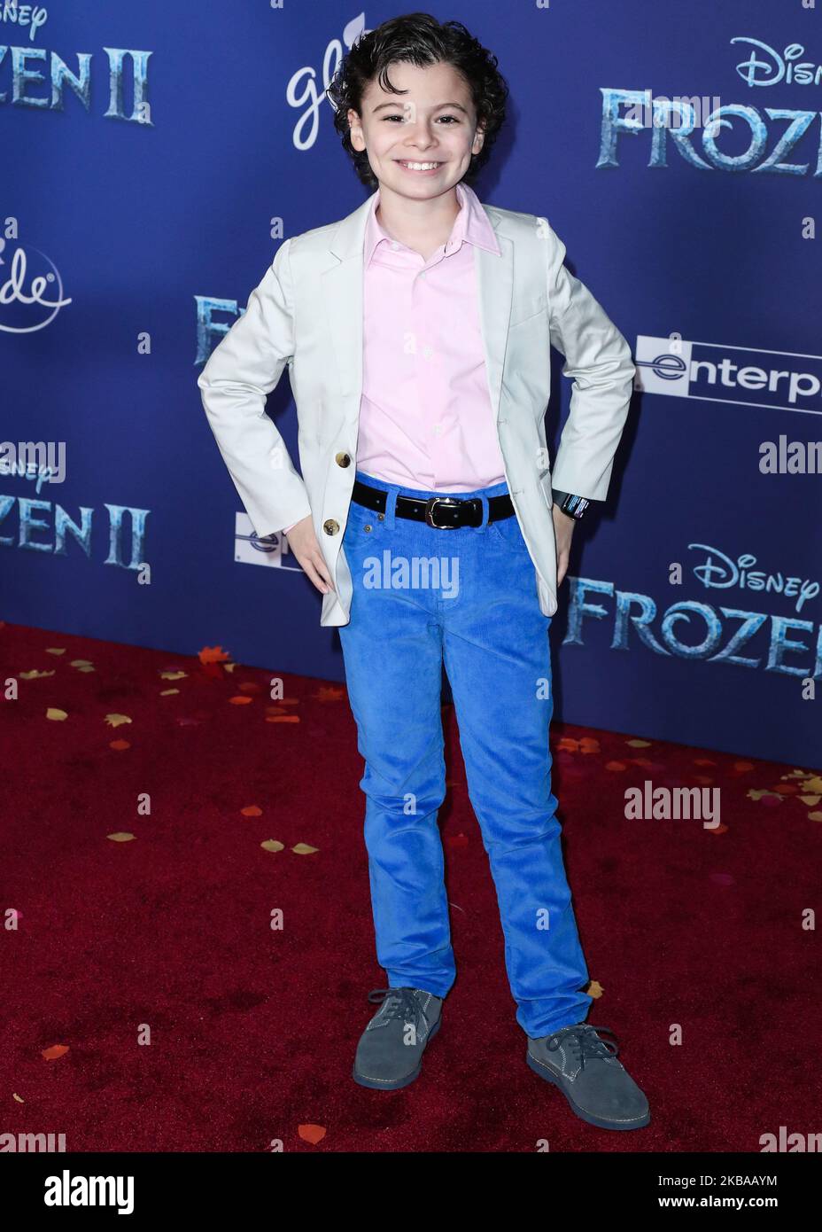 HOLLYWOOD, LOS ANGELES, CALIFORNIA, USA - NOVEMBER 07: Raphael Alejandro arrives at the World ...