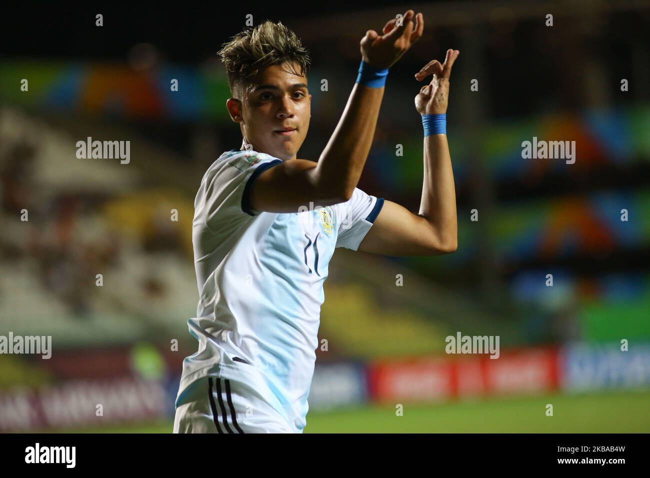 Exequiel zeballos arg word cup fifa u 17 brazil 2019 paraguay hi-res ...
