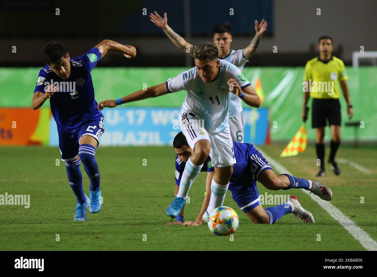 Exequiel zeballos arg word cup fifa u 17 brazil 2019 paraguay hi-res ...