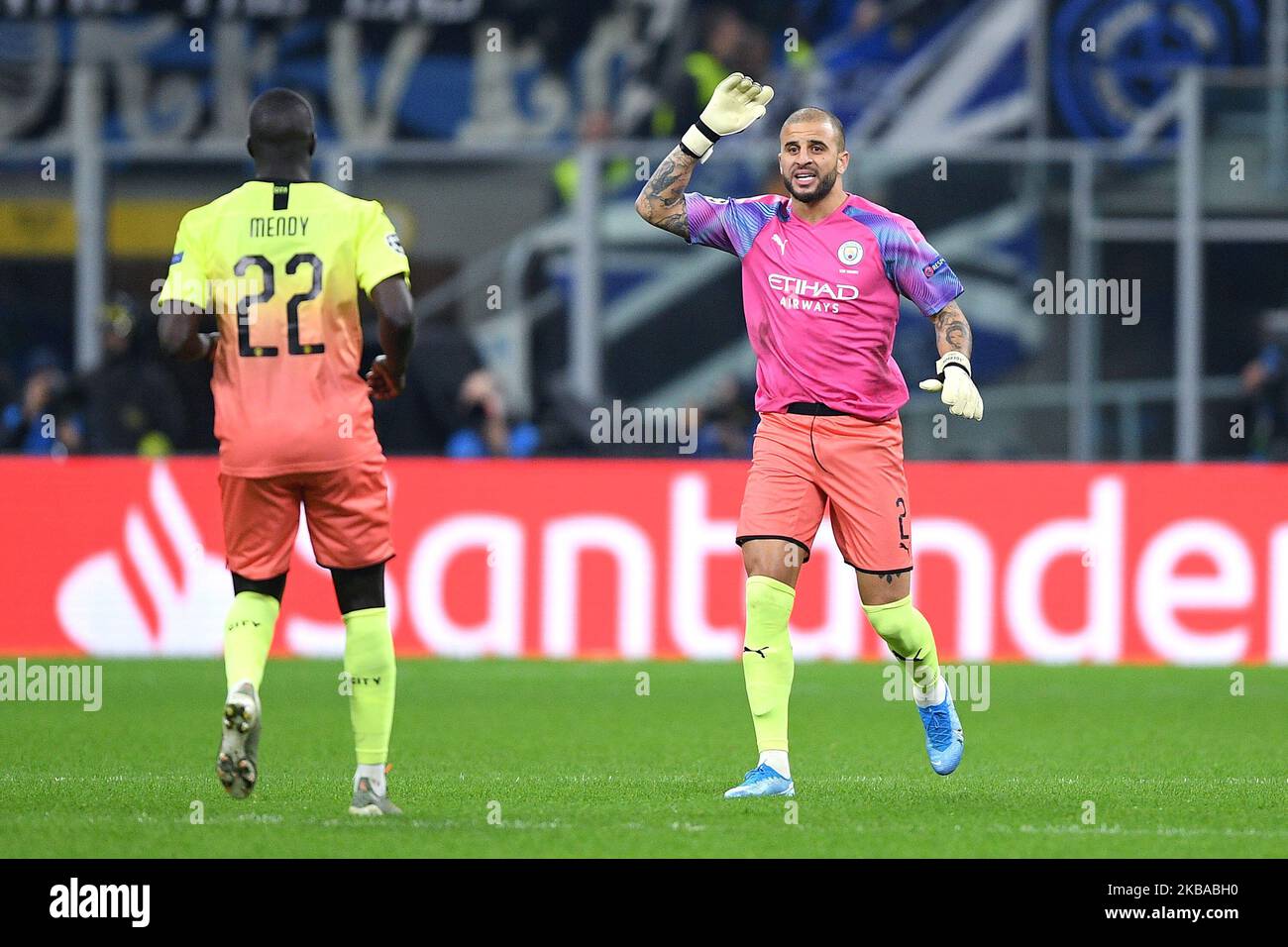 Kyle walker goalkeeper manchester city hi-res stock photography and ...