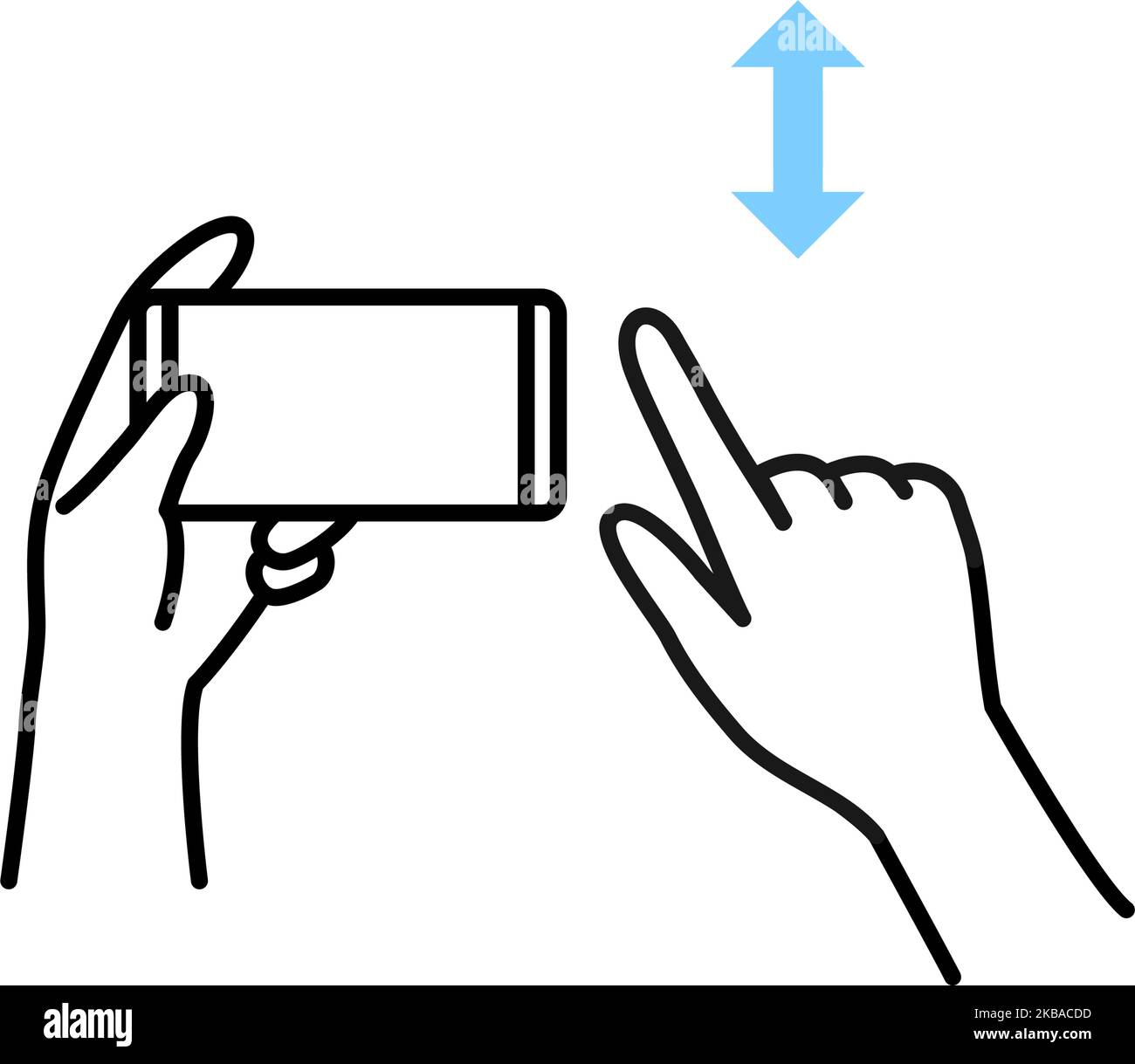 Handling a page Stock Vector Images - Alamy