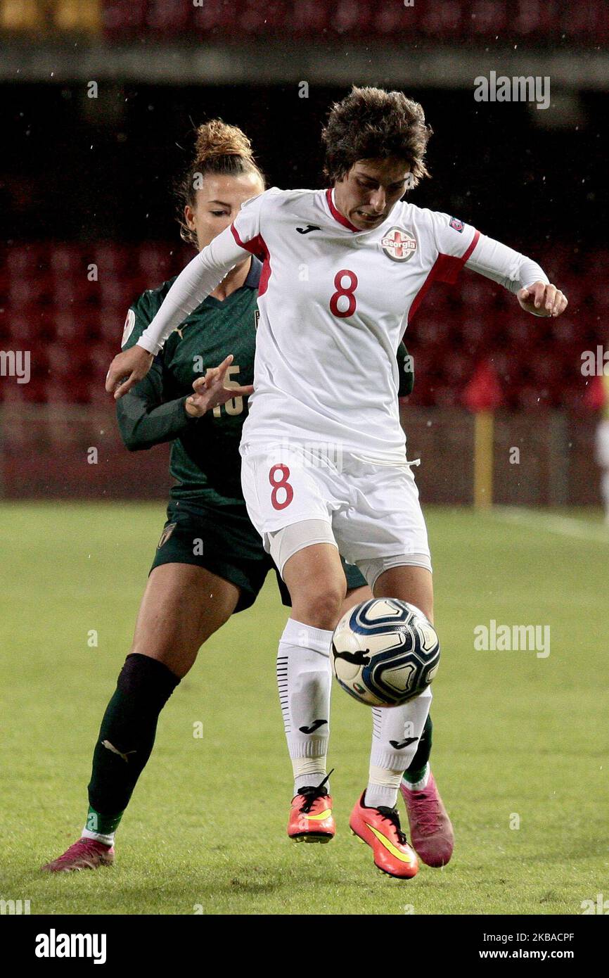 Romulo of Georgia during the European Championship Qualifiers football ...