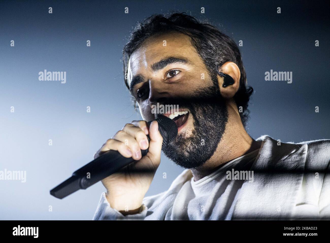 The italian singer and songwriter Marco Mengoni performs live at ...