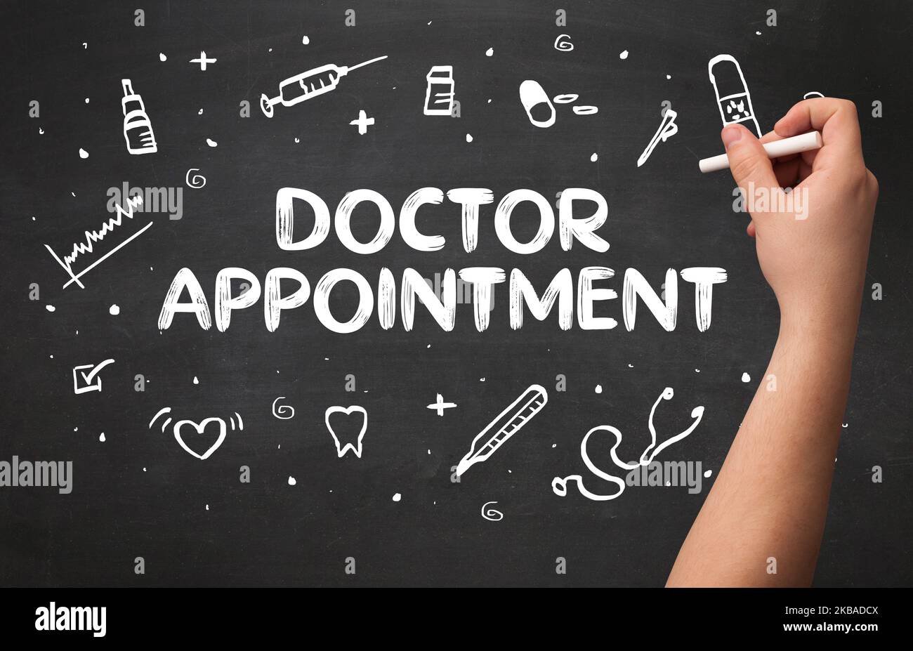 Hand drawing medical concept concept Stock Photo - Alamy