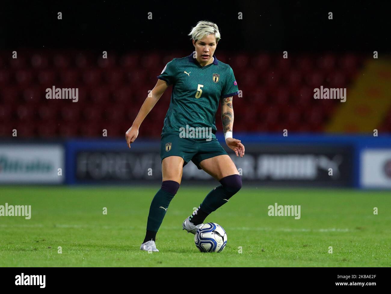 Elena Linari of Italy during the UEFA Euro 2021 Womens Championship ...