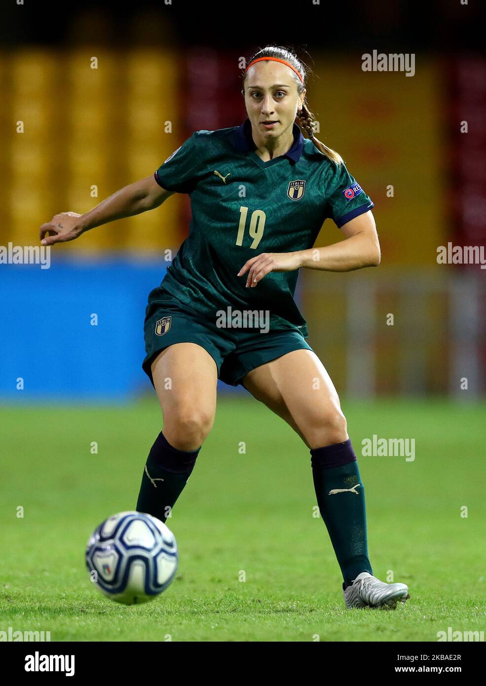Deborah Salvatori Rinaldi of Italy during the UEFA Euro 2021 Womens ...