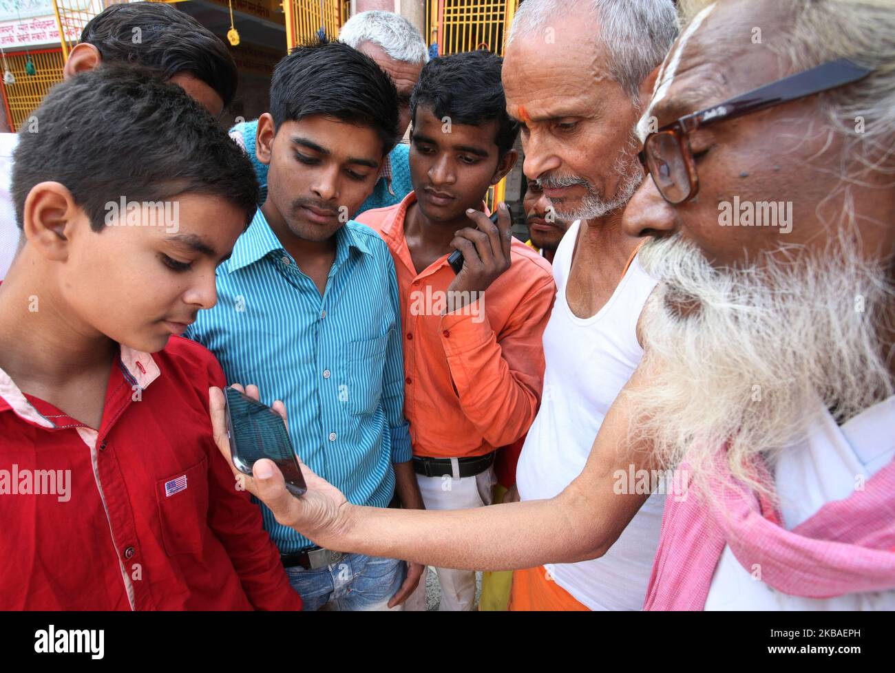 Live telecast of supreme courts verdict hi-res stock photography and ...