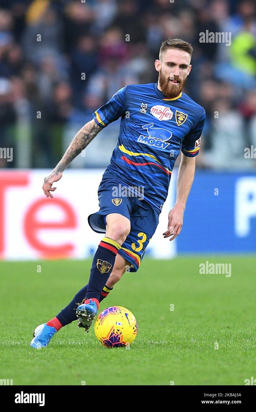 Zan Majer of US Lecce during the Serie A match between SS Lazio and US ...