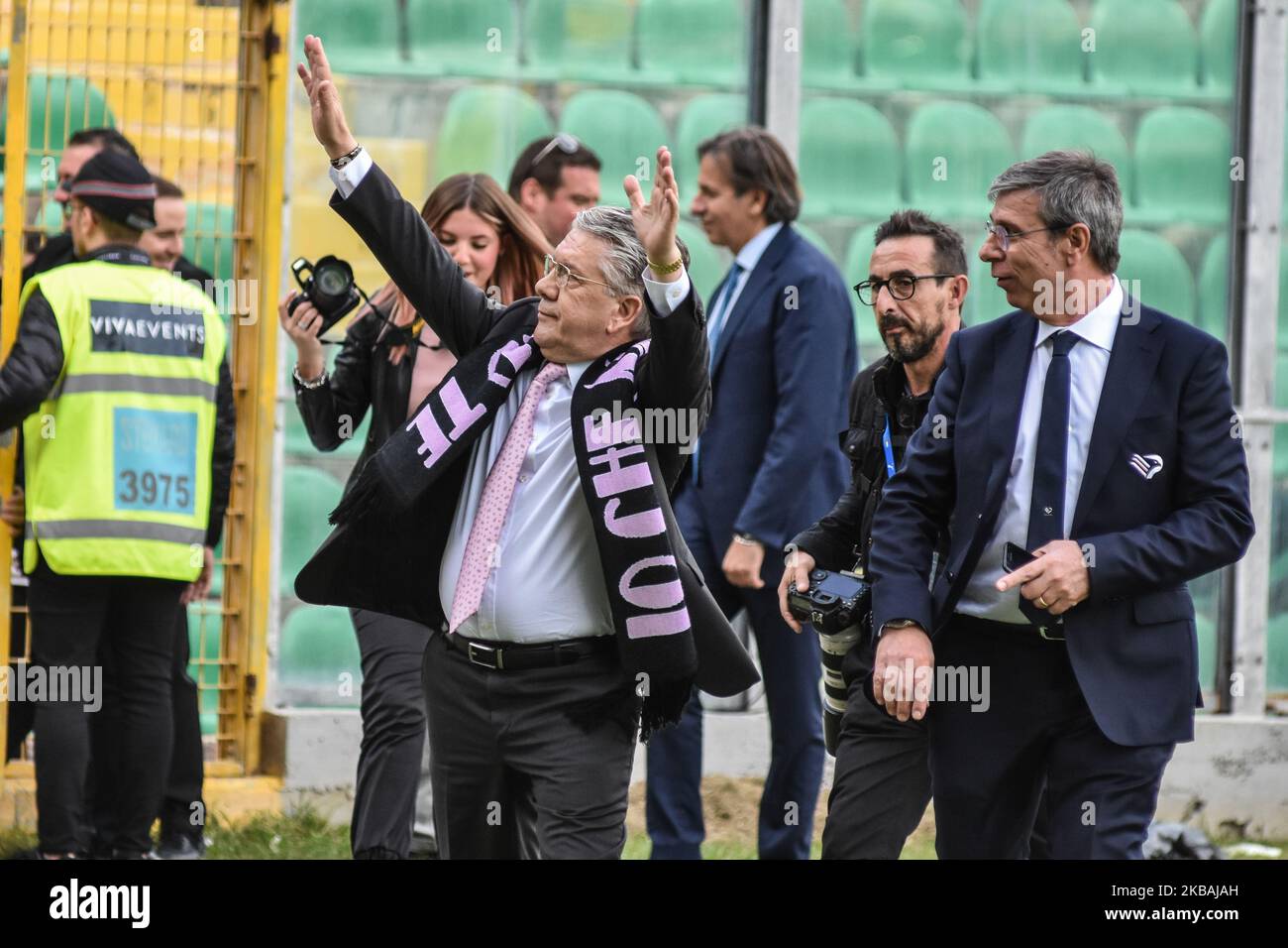 Tony Di PIazza before the serie D match between SSD Palermo and Savoia ...