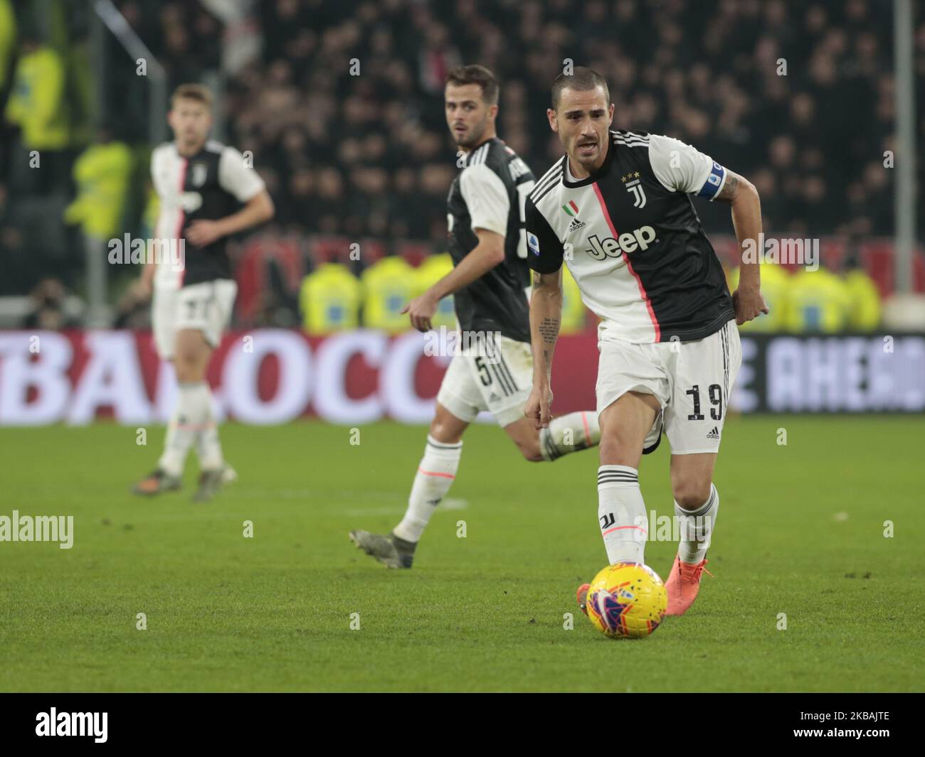 Leonardo Bonucci during Serie A match between Juventus v Milan, in ...