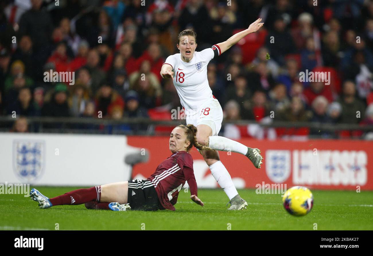 Ellen White of England Women during Women's International Friendly ...