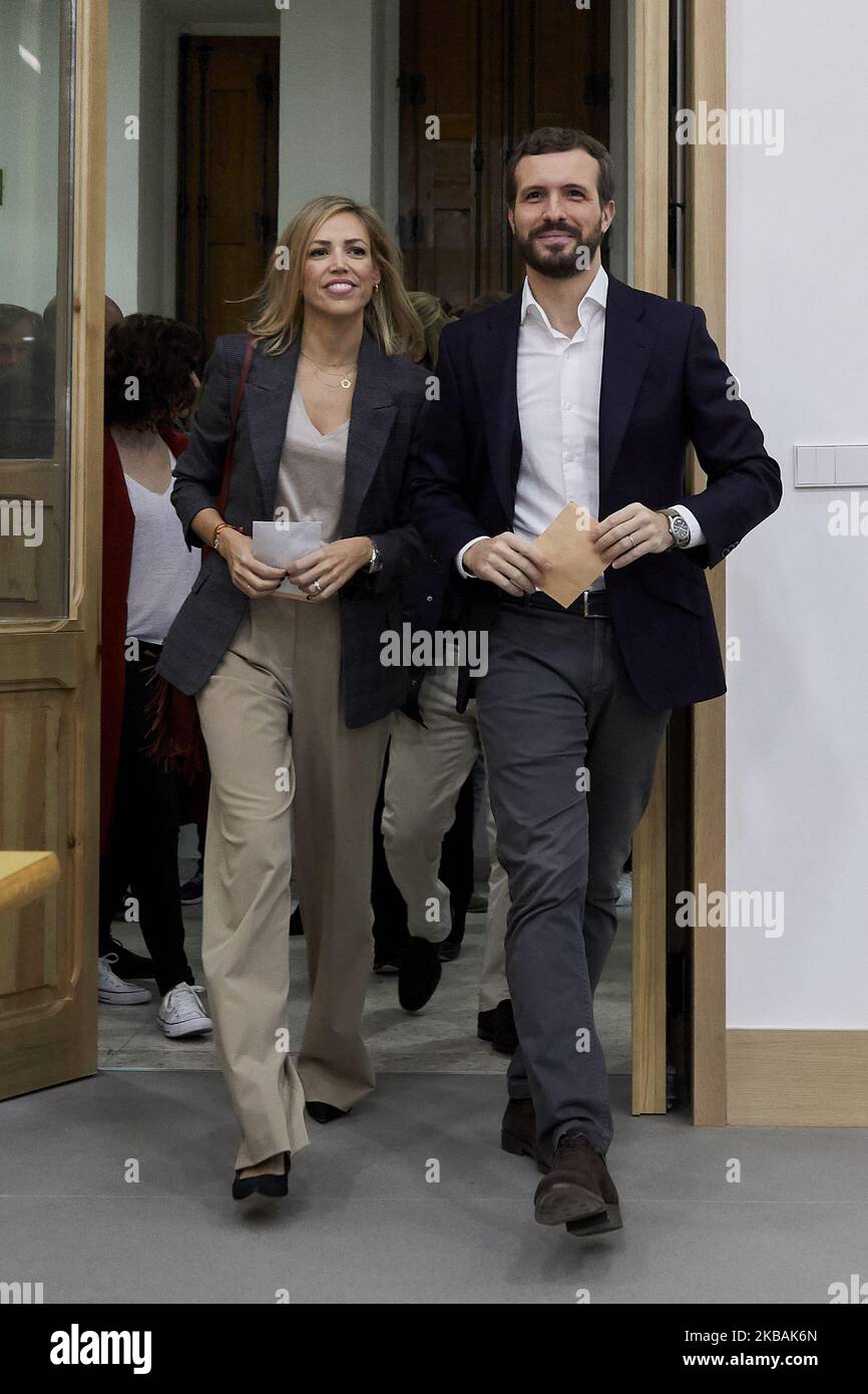 Pablo casado and his wife isabel torres hi-res stock photography and ...