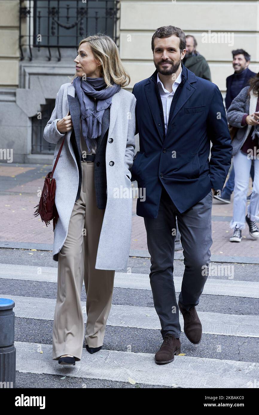 Pablo casado and his wife isabel torres hi-res stock photography and ...