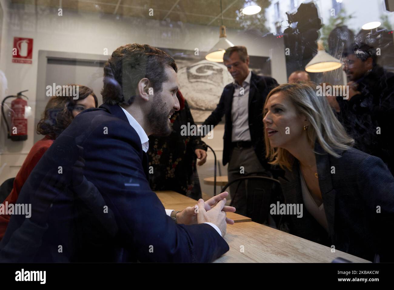 Pablo casado and his wife isabel torres hi-res stock photography and ...