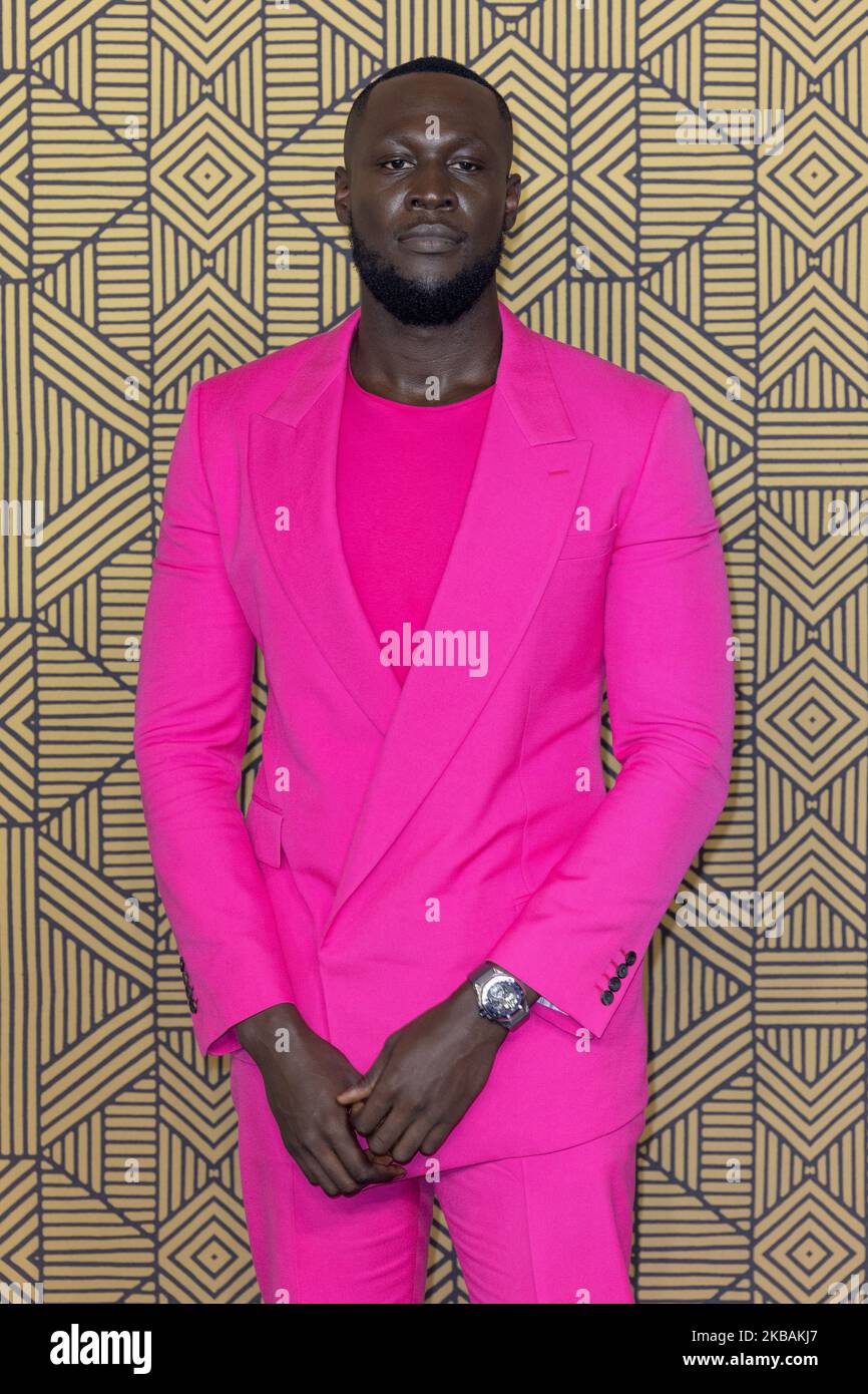 Stormzy attends the Black Panther: Wakanda Forever' film premiere in ...