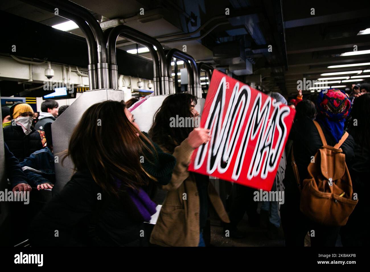 On Friday, November 1, 2019 thousands of New Yorkers flooded a public ...