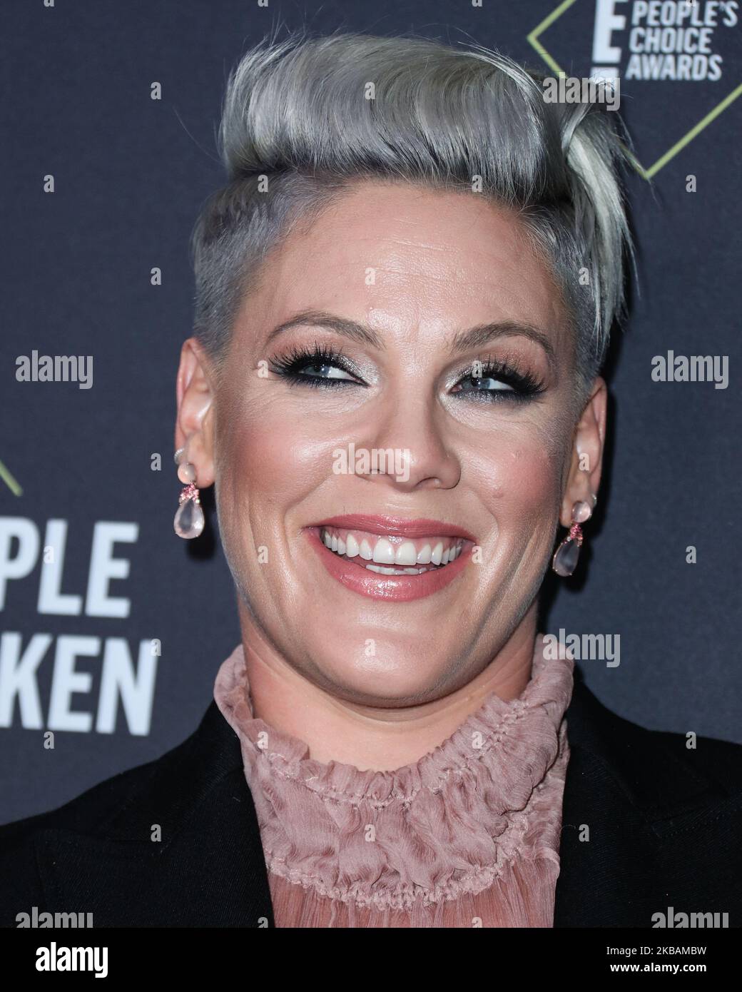 SANTA MONICA, LOS ANGELES, CALIFORNIA, USA - NOVEMBER 10: Singer P!nk ...