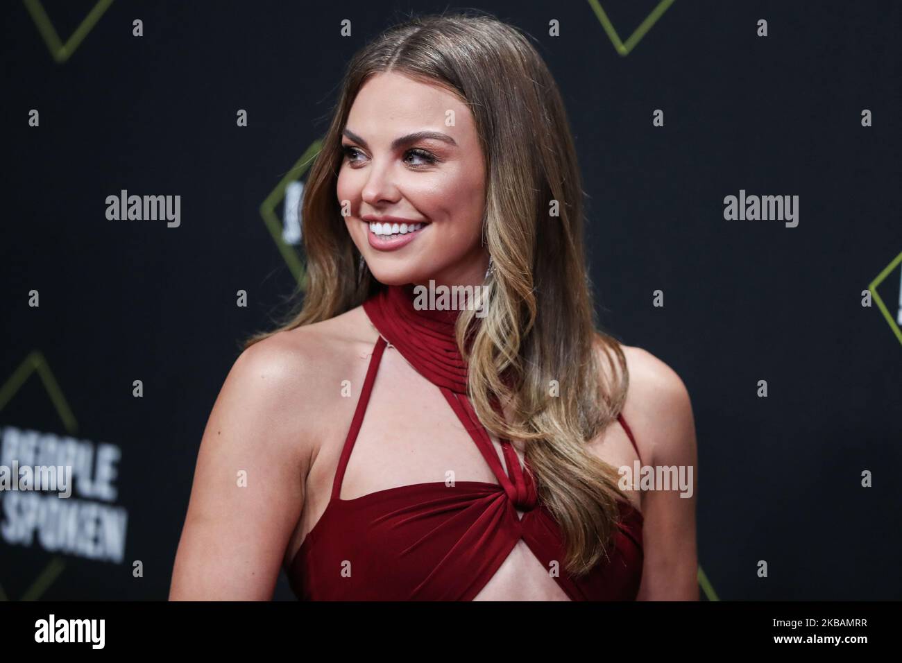 SANTA MONICA, LOS ANGELES, CALIFORNIA, USA - NOVEMBER 10: Hannah Brown ...