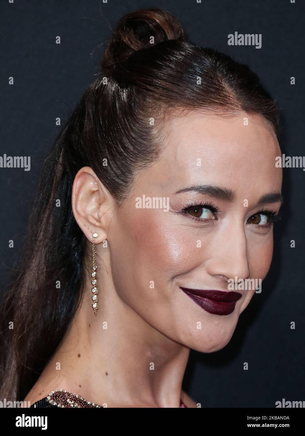 Maggie q dress hi-res stock photography and images - Alamy