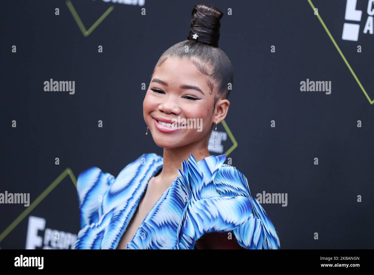 SANTA MONICA, LOS ANGELES, CALIFORNIA, USA - NOVEMBER 10: Actress Storm ...