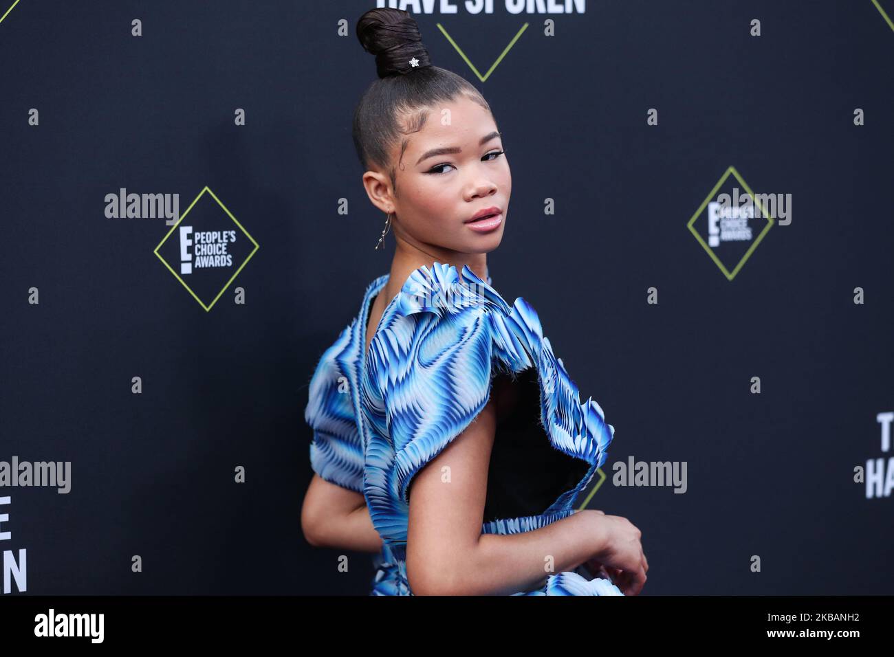 SANTA MONICA, LOS ANGELES, CALIFORNIA, USA - NOVEMBER 10: Actress Storm ...