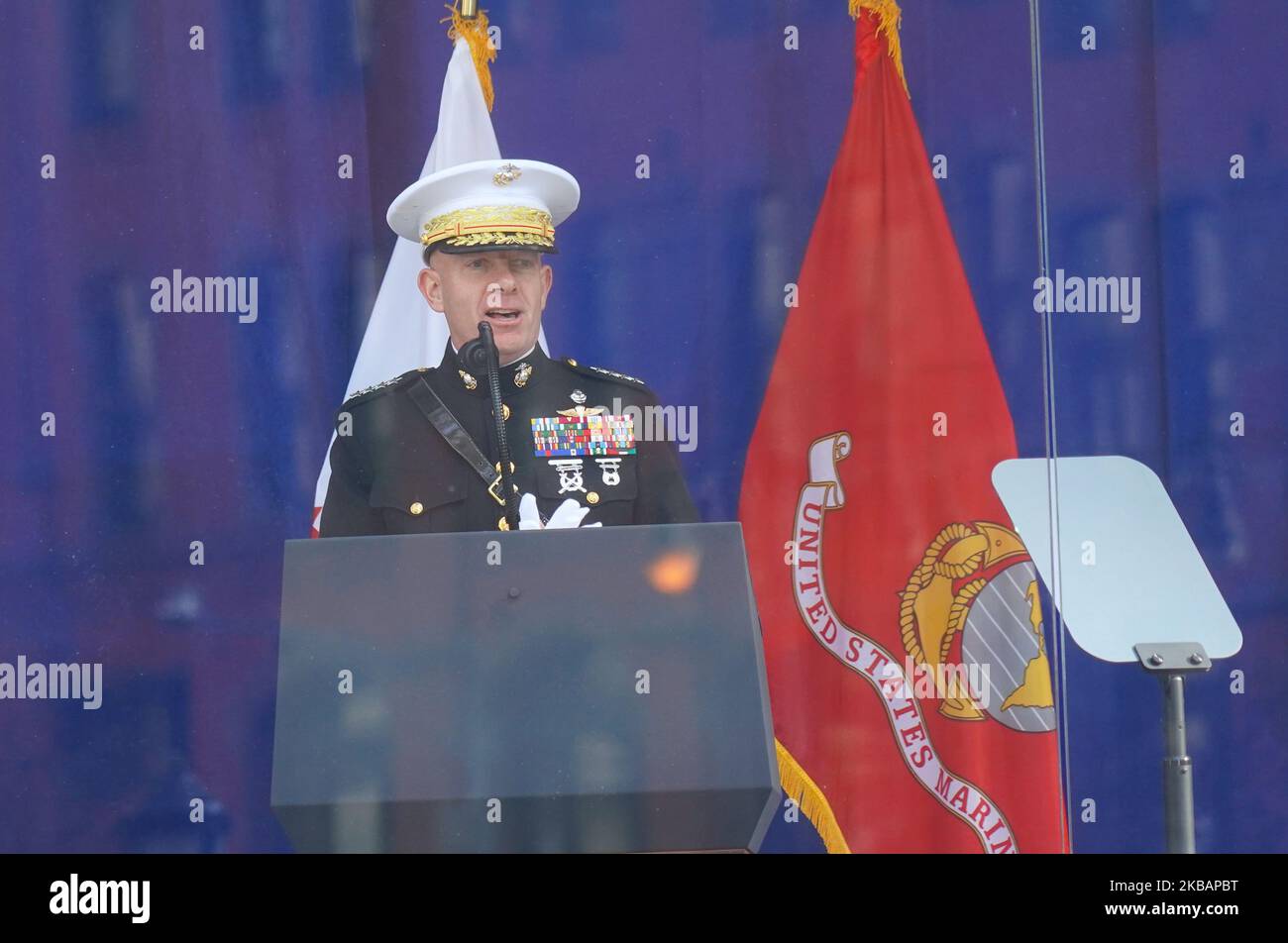 United States Marine Corps General David H. Berger, Commandant of the ...