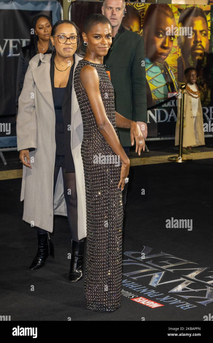 Letitia Wright attends the Black Panther: Wakanda Forever' film ...