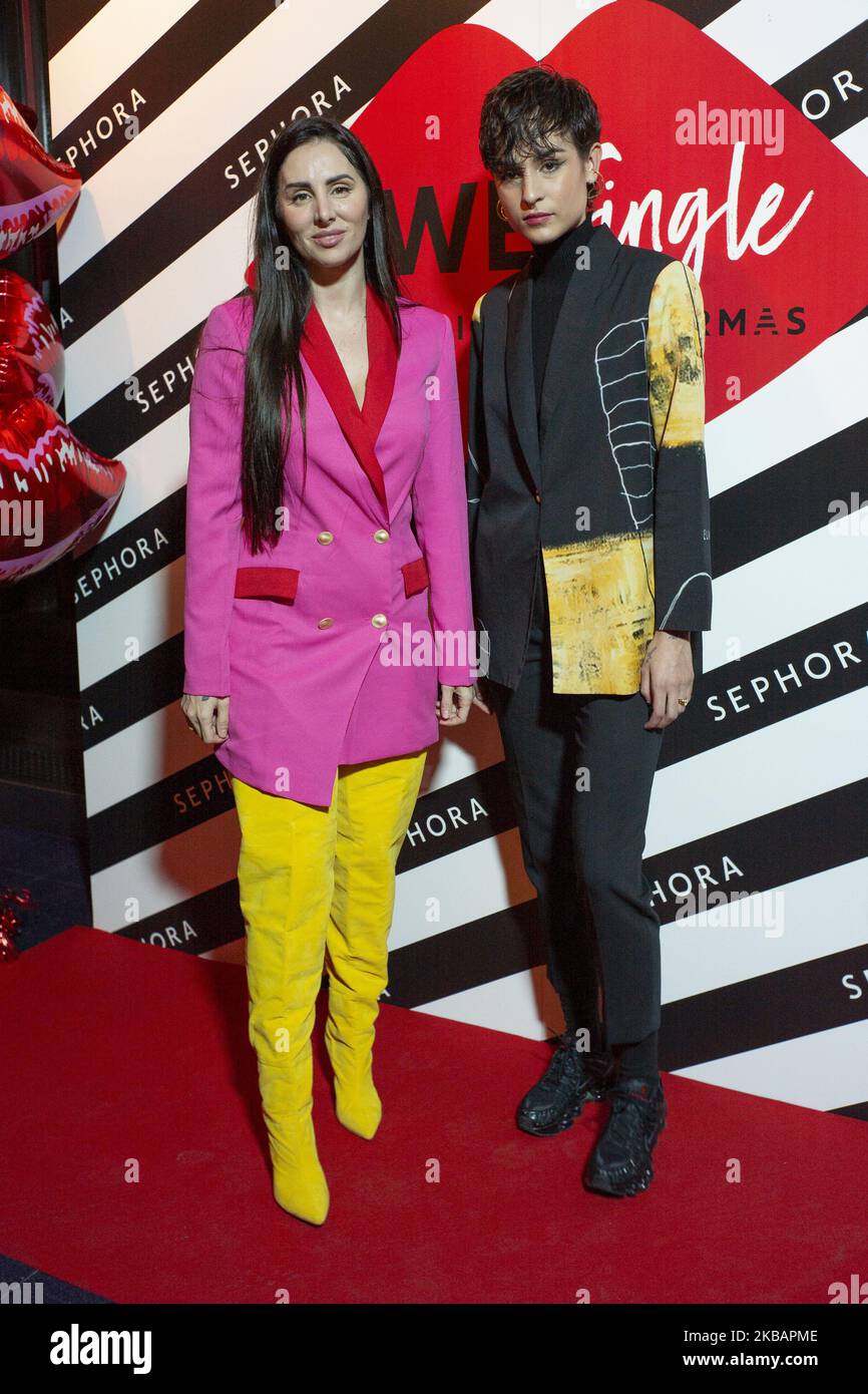 Hip-hop singer Mala Rodriguez during the performance in the Joy Eslava ...